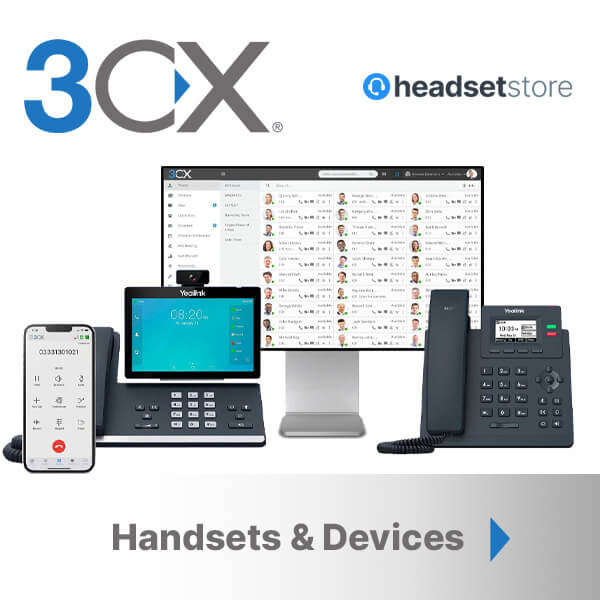3CX Enterprise - 32SC Telephone System | Annual License | The Headset ...